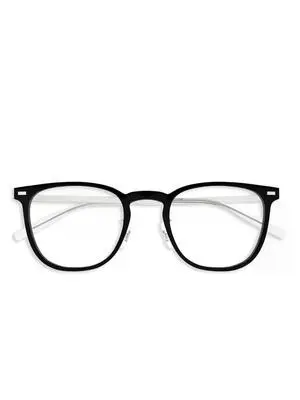 Montblanc Square-frame Glasses - Black