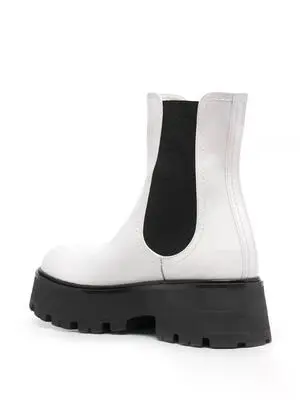 Alexander McQueen Chunky-sole Leather Boots