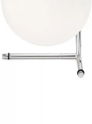 FLOS Ic Lights Table 1 Low Table Lamp - Silver