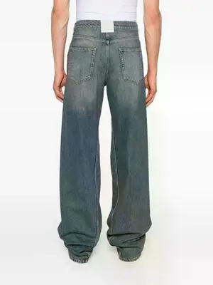 LANVIN Mid-rise Straight-leg Jeans