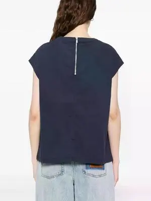 AGNES B. Dino Poplin Top