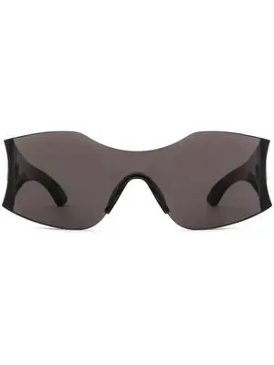 Balenciaga Hourglass Mask Sunglasses - Grey