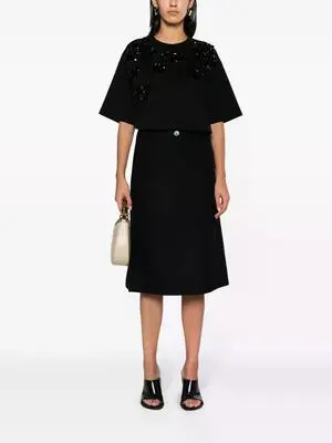LANVIN A-line Midi Skirt