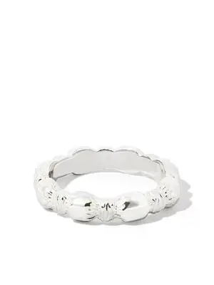 BLEUE BURNHAM Sterling Nature Round Root Ring - Silver