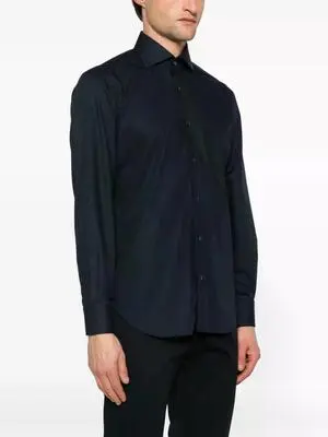 BARBA NAPOLI Spread-collar Shirt
