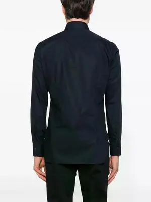 BARBA NAPOLI Spread-collar Shirt