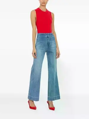Alice + Olivia Quinn Bootcut Jeans
