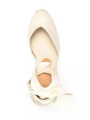 CastaÑer Tie-fastening Wedge Sandals