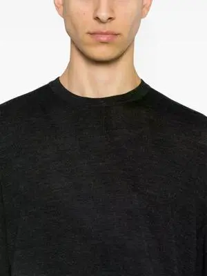 D4.0 Wool Crew Neck Sweater - Grey