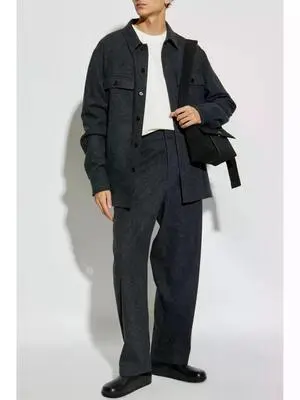 JIL SANDER Felted Trousers