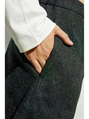 JIL SANDER Felted Trousers