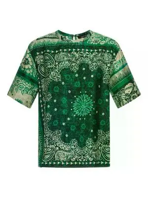 Roberto Cavalli Bandana-print T-shirt