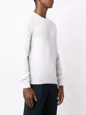 DELL'OGLIO Crew-neck Cashmere Jumper - Neutrals