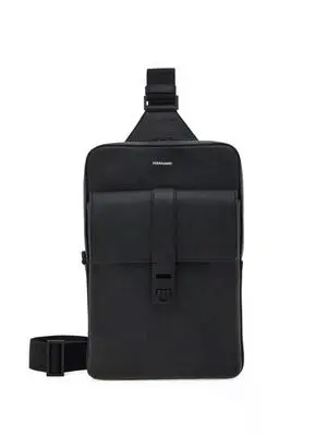 FERRAGAMO Slingbag Messenger Bag - Black