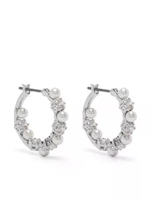 SWAROVSKI Matrix Drop Earrings - Silver