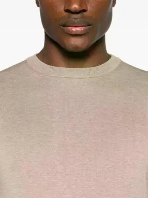 BALLANTYNE Crew-neck Fine-knit Jumper - Neutrals