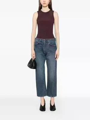 TOTEME Twisted-seam Straight-leg Jeans