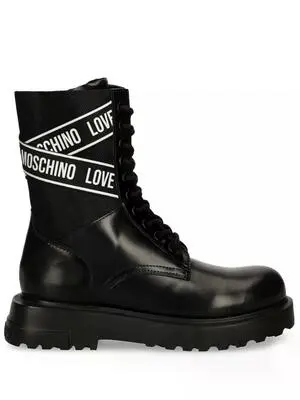 Moschino Lace Boots For Women