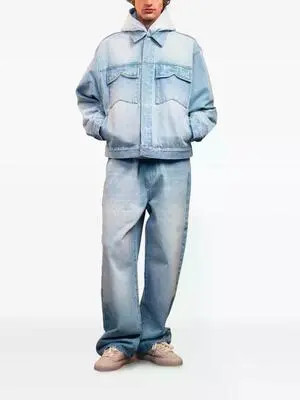 ROUGH. High-rise Wide-leg Jeans
