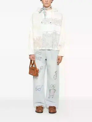 GLASS CYPRESS Embroidered Jeans