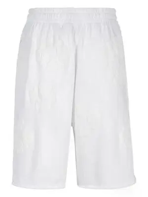DENIM TEARS Cotton Wreath-print Shorts