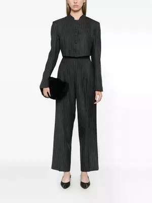 RACIL Mathilda Cropped Pinstripe Jacket