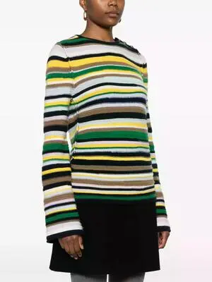 Dorothee Schumacher Striped Cashmere Sweater