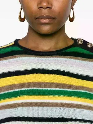 Dorothee Schumacher Striped Cashmere Sweater