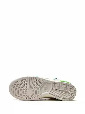 Nike X Off White Dunk Low Lot 36 Sneakers - Neutrals