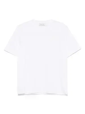 LANVIN Embroidered-logo T-shirt