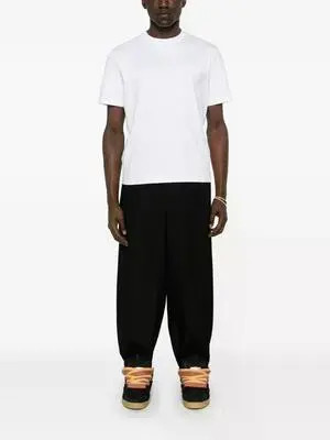 LANVIN Embroidered-logo T-shirt