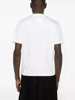 LANVIN Embroidered-logo T-shirt