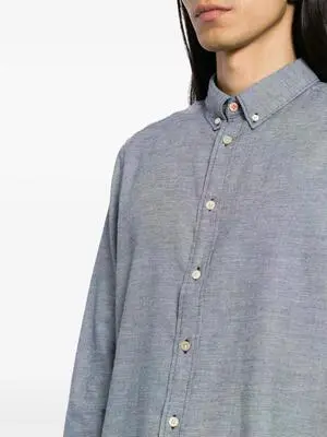Paul Smith Button-up Cotton-blend Shirt