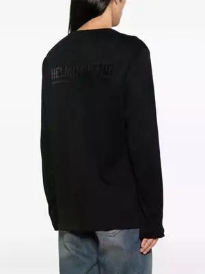 Helmut Lang Logo-print Long-sleeved T-shirt