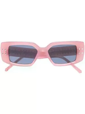 Valentino Garavani Rectangular-frame Sunglasses - Pink