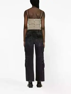 MISBHV Harness Strap Cargo Jeans