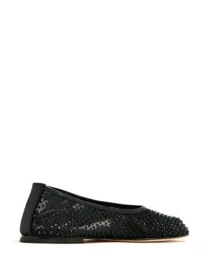 Dear Frances Balla Crystal Ballerina Shoes