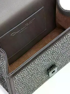 Oscar De La Renta Crystal-embellished Mini Bag