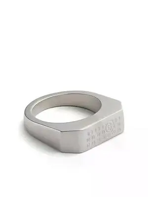 MAISON MARGIELA Numeric Logo Signet Ring