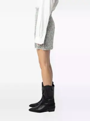 Zadig&Voltaire Sequin-embellished Midi Skirt