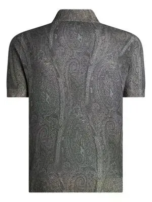Etro Paisley-print Polo Shirt