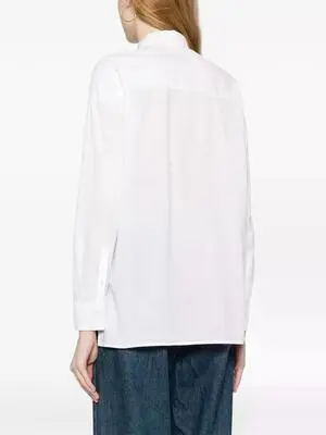 JAMES PERSE Spread-collar Poplin Shirt
