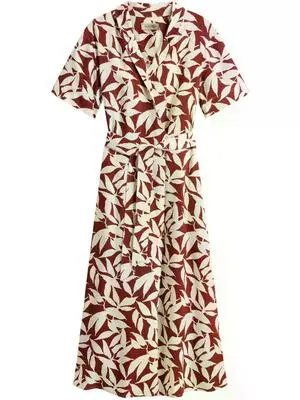 Woolrich Printed Midi Dress