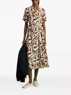 Woolrich Printed Midi Dress