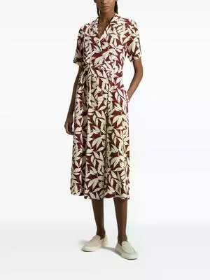Woolrich Printed Midi Dress