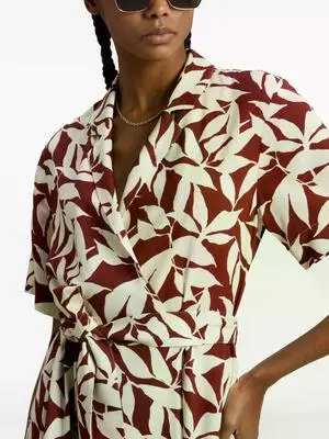 Woolrich Printed Midi Dress