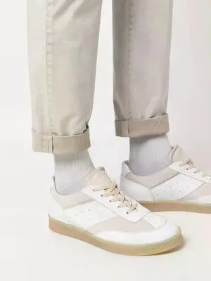 DONDUP Cropped Cotton Chino Trousers - Neutrals