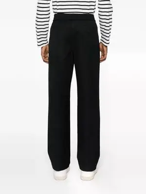 Valentino Garavani Raised Seam Straight-leg Trousers