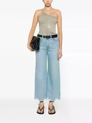 FRAME Le Jane High-rise Wide-leg Jeans