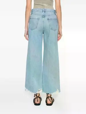 FRAME Le Jane High-rise Wide-leg Jeans